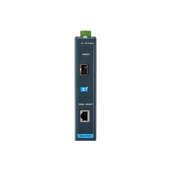 B+B Smartworx Gigabit Ethernet To Sfp Fiber Converter EKI-2741F-BE | Zoro